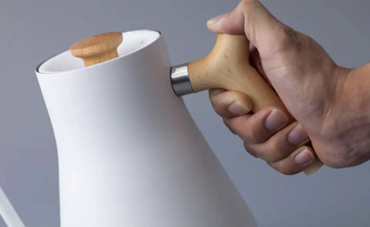 フェロウ（Fellow） Stagg専用 取替木製ハンドル + フタ取手 - DEARS COFFEE（ディアーズコーヒー）