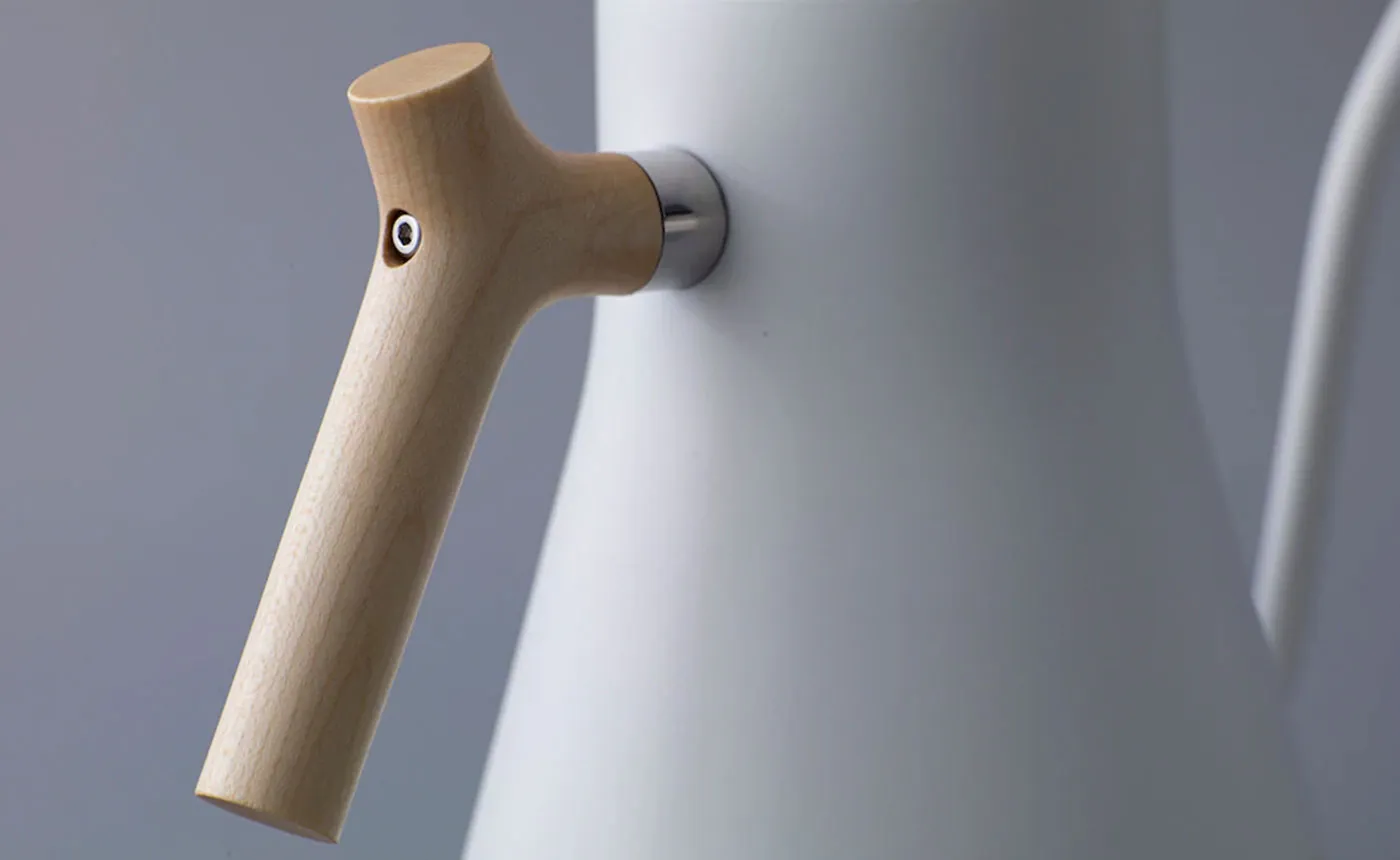 フェロウ（Fellow） Stagg専用 取替木製ハンドル + フタ取手 - DEARS COFFEE（ディアーズコーヒー）