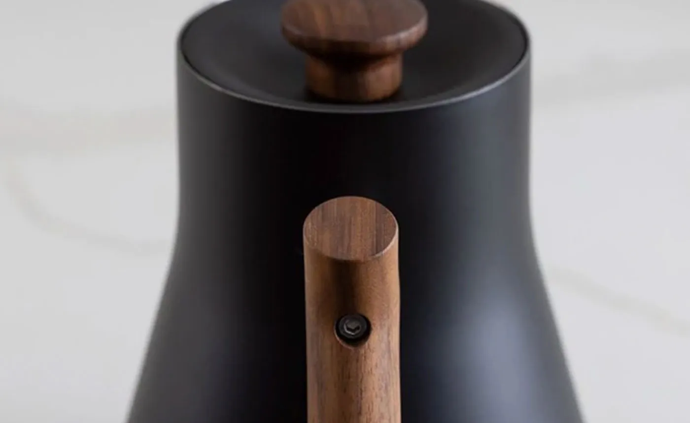 フェロウ（Fellow） Stagg専用 取替木製ハンドル + フタ取手 - DEARS COFFEE（ディアーズコーヒー）