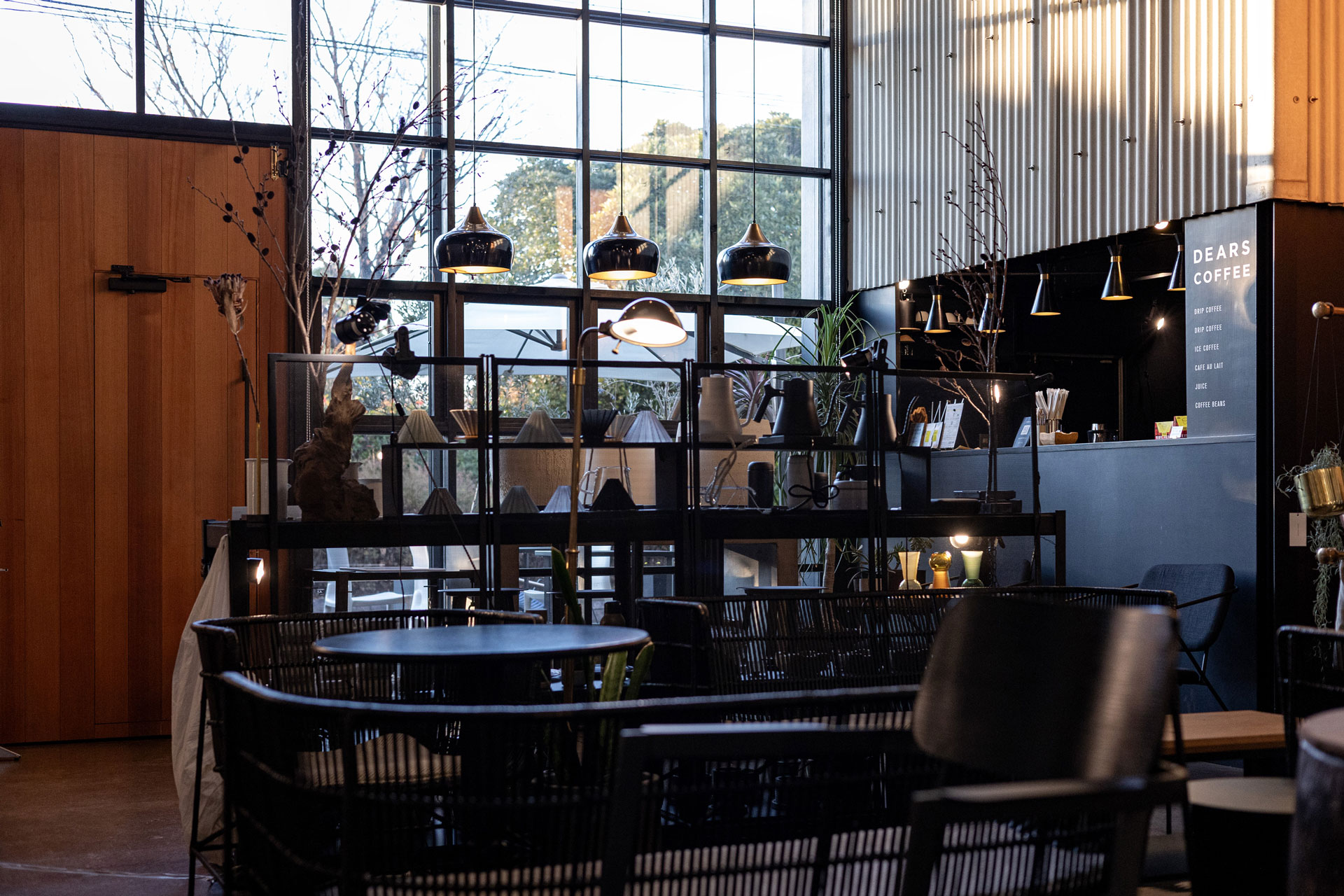 SHOP INFO / DRINK MENU - DEARS COFFEE（ディアーズコーヒー）